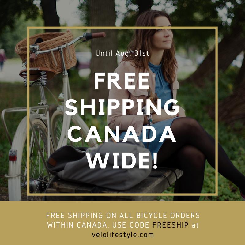 FREE CANADA WIDE SHIPPING ON ALL BICYCLE ORDERS! – VeloLifestyle 𝗯𝘆 ...