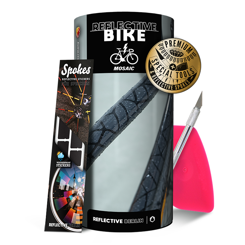 Reflective Berlin Bike Frame Sets - Mosaic – VeloLifestyle 𝗯𝘆 𝗔𝗹𝗹𝗼 𝗩𝗲𝗹𝗼 𝗜𝗻𝗰